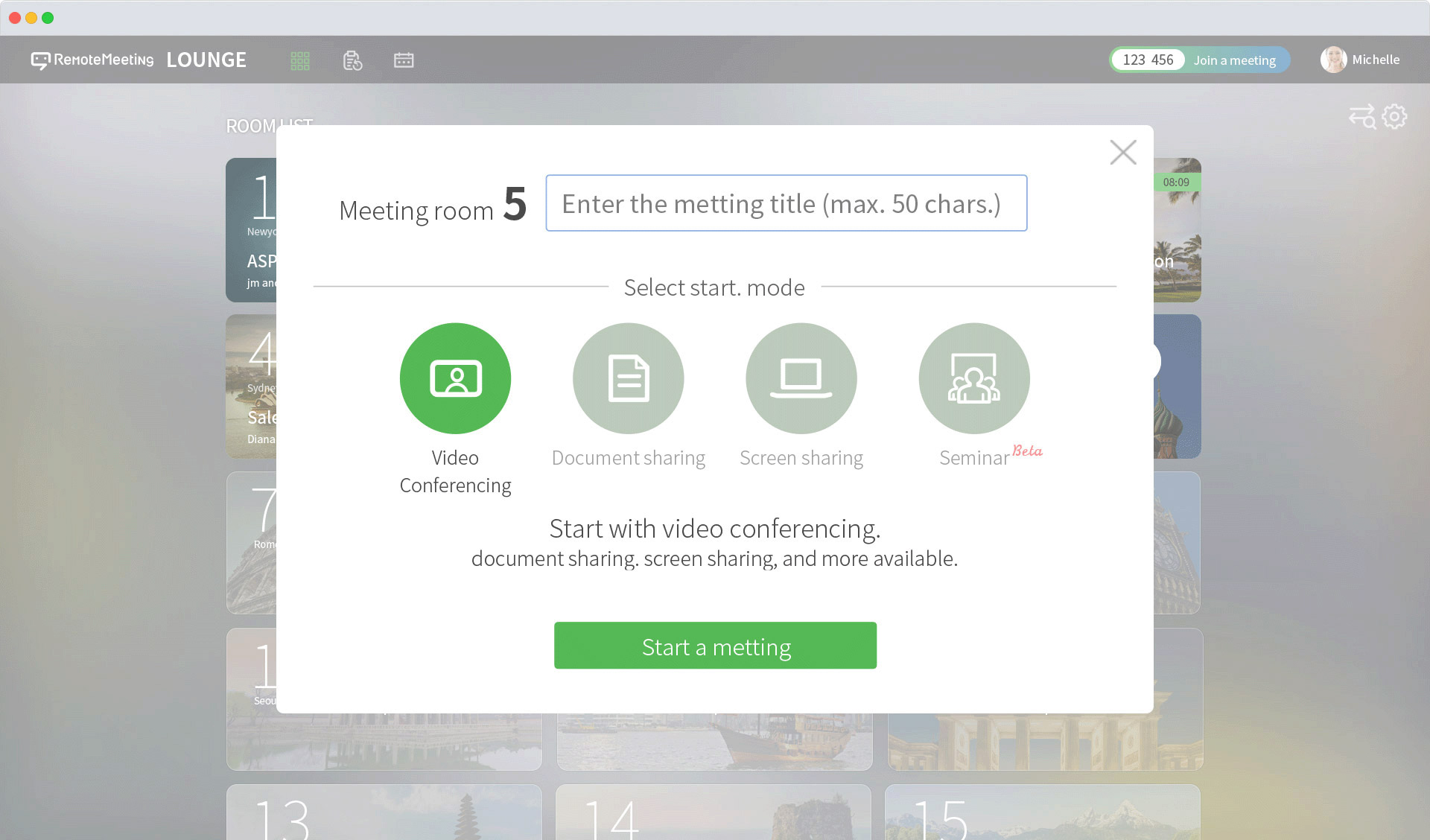 A web conferencing service optimized for collaboration | RemoteMeeting