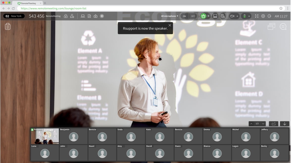 A web conferencing service optimized for collaboration | RemoteMeeting